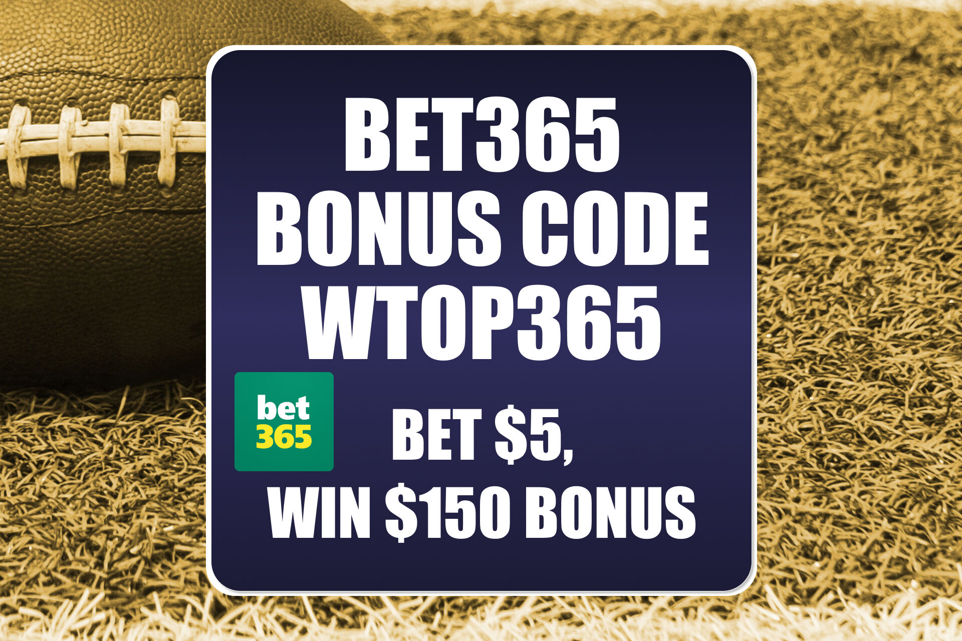 Bet365 Bonus Code WTOP365: Claim $150 Bonus for Any NFL Week 17 Game ...