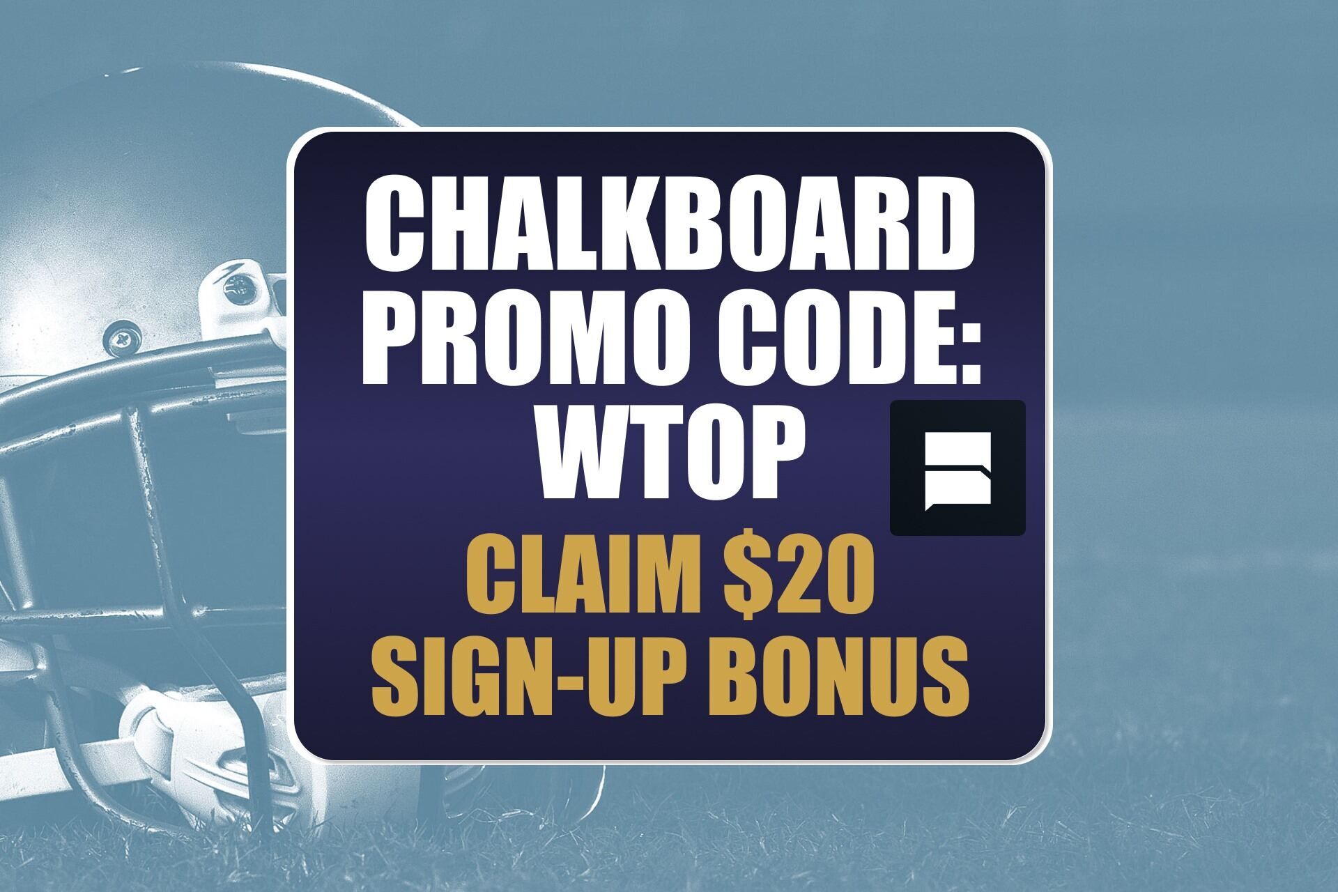 Chalkboard Promo Code WTOP: Claim $100 Bonus for NFL Championship ...