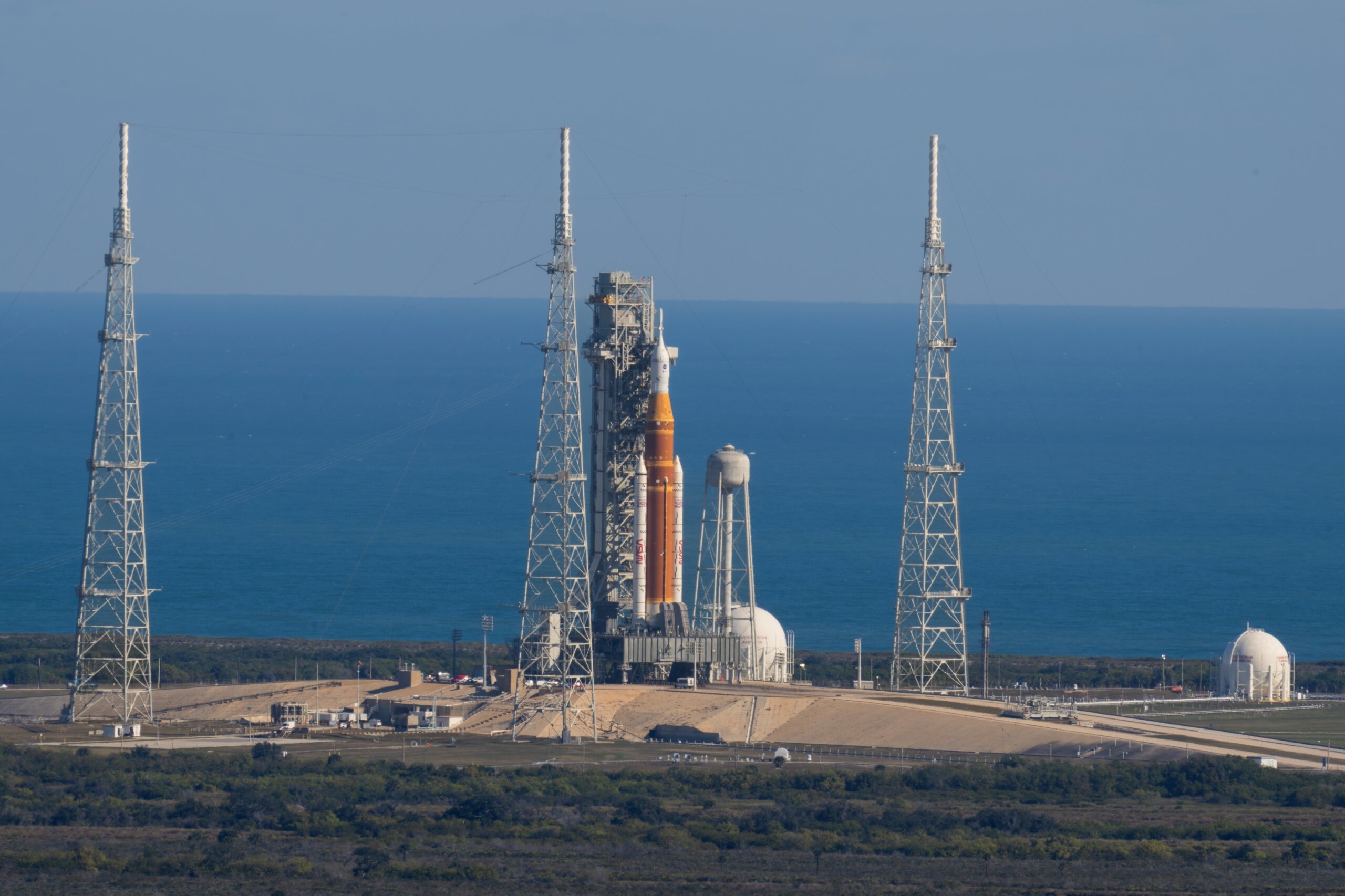NASA begins a practice countdown for its first moonshot with astronauts ...