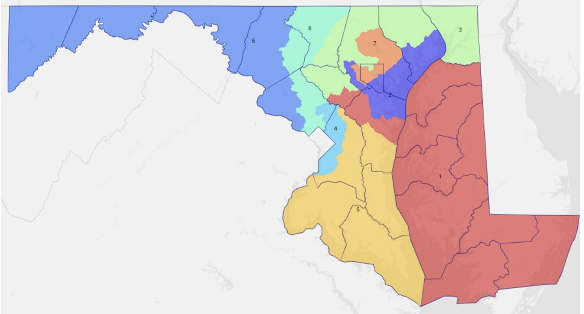Moore’s redistricting commission recommends ‘congressional map concept ...