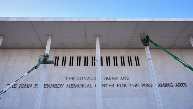 Trump posts renderings showing Kennedy Center exterior after planned ...