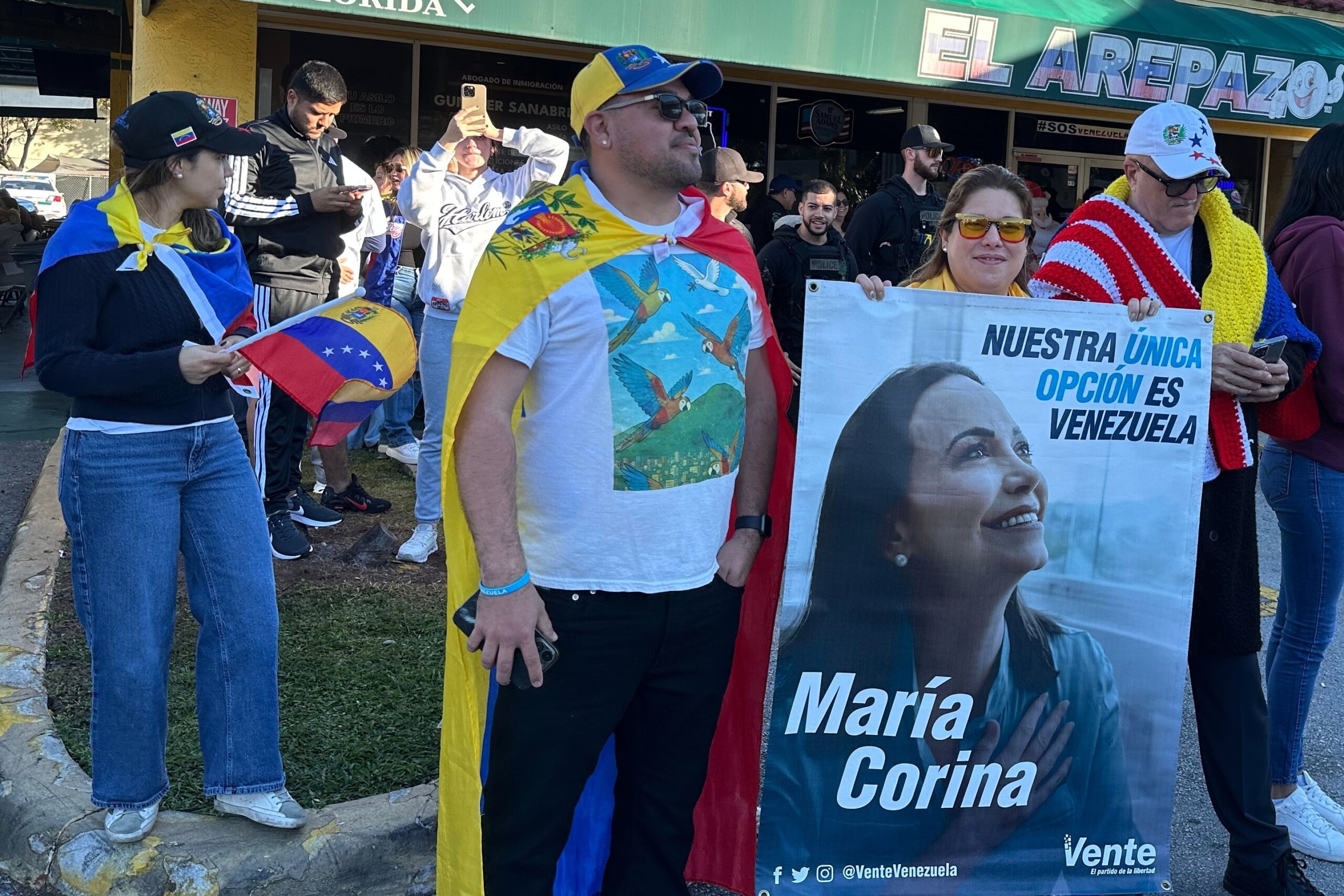 Maduro’s ouster sparks celebrations among Venezuelans in South Florida ...