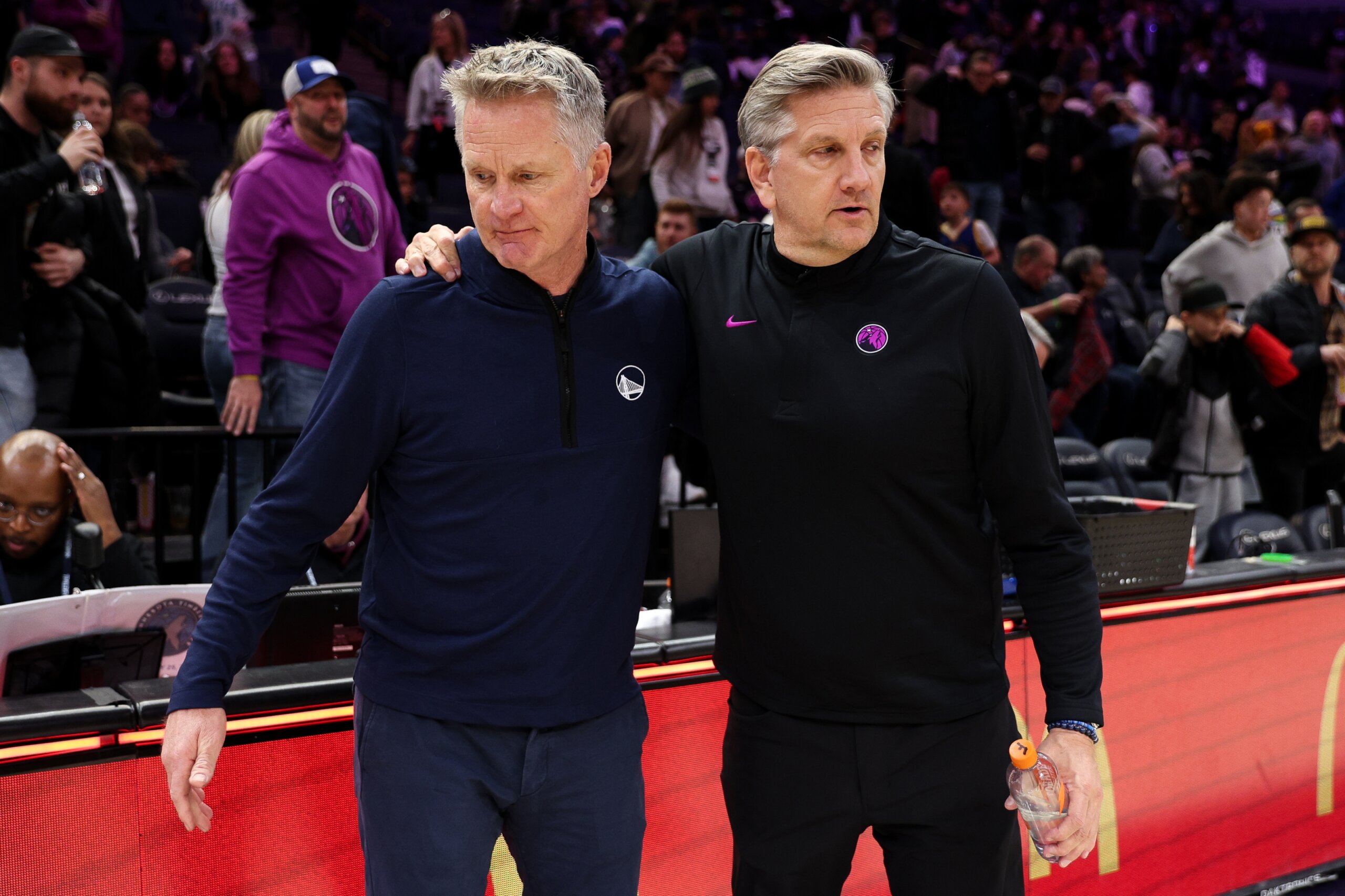 T-wolves and Warriors return to play in ‘bizarre, sad’ game with ...