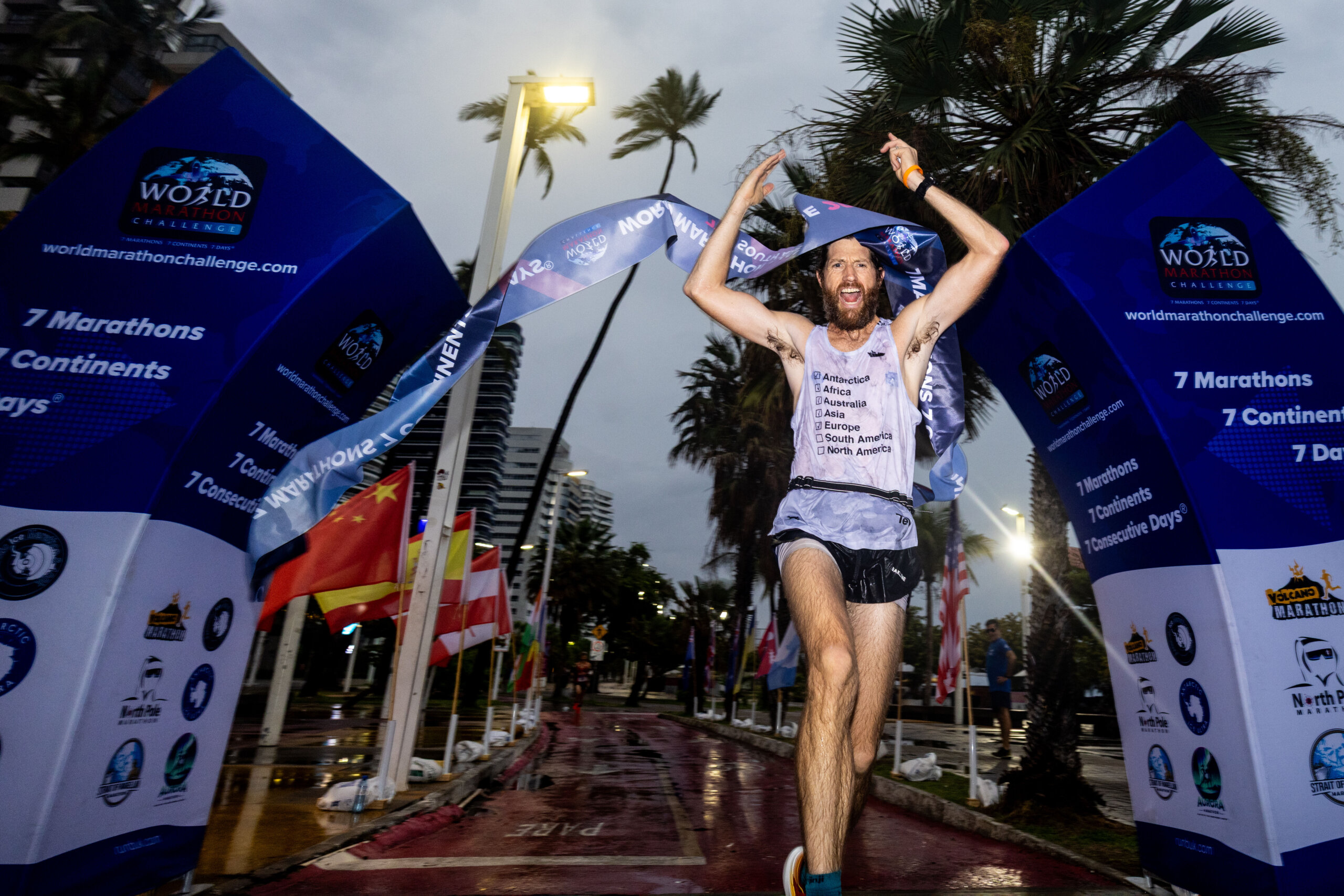 Arlington man breaks ultramarathon record racing across the world ...