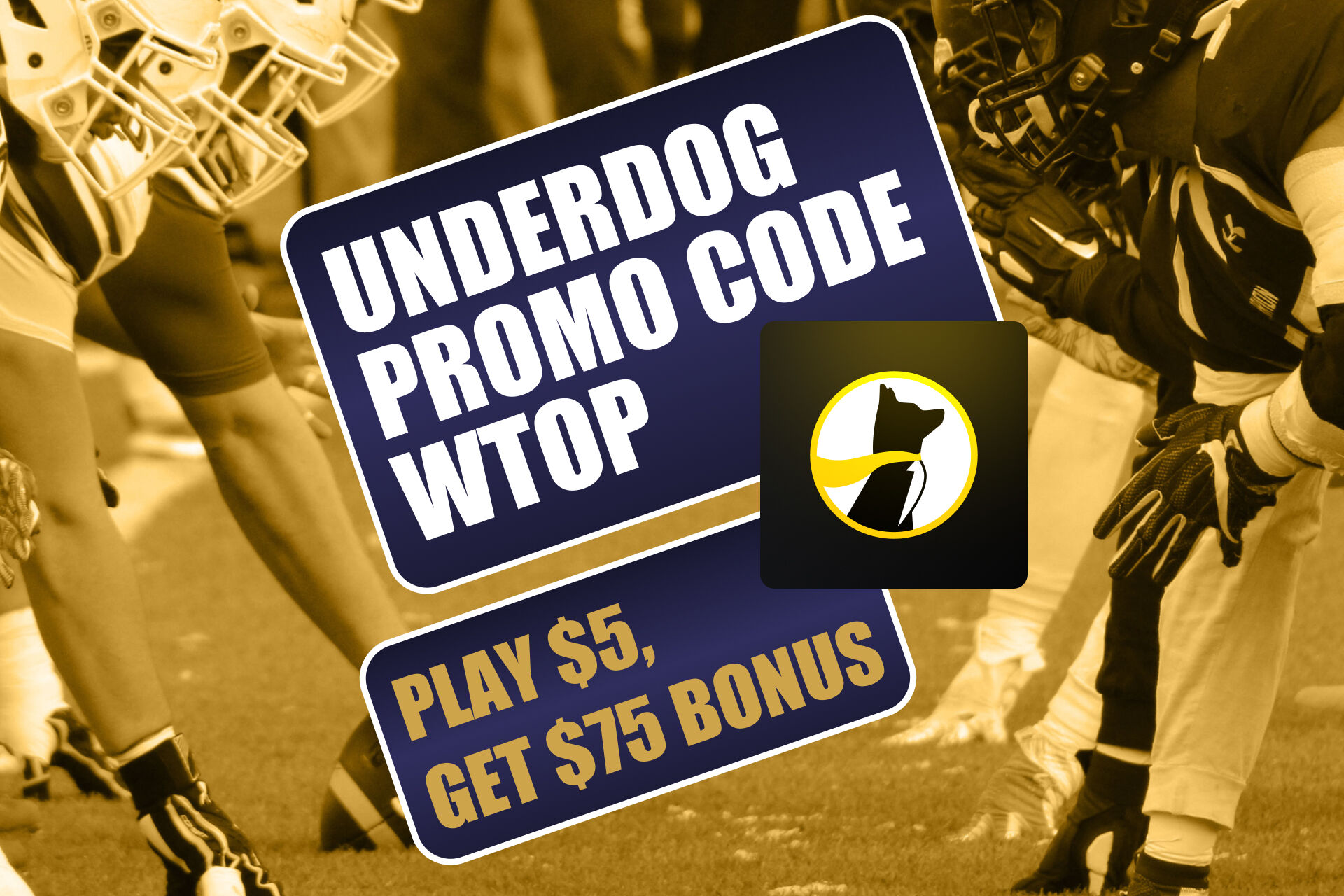 Underdog Promo Code WTOP: Get $75 Bonus for Super Bowl 60 Fantasy ...