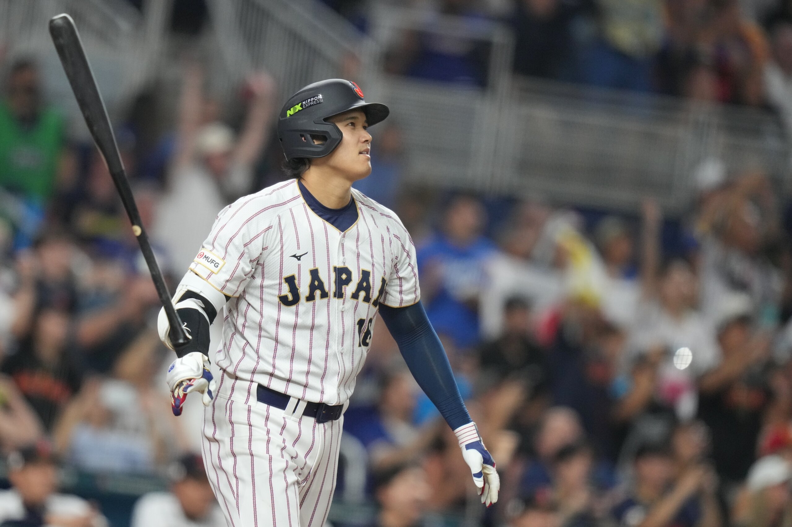 Shohei Ohtani, Ronald Acuña Jr. combine for first WBC game with two ...