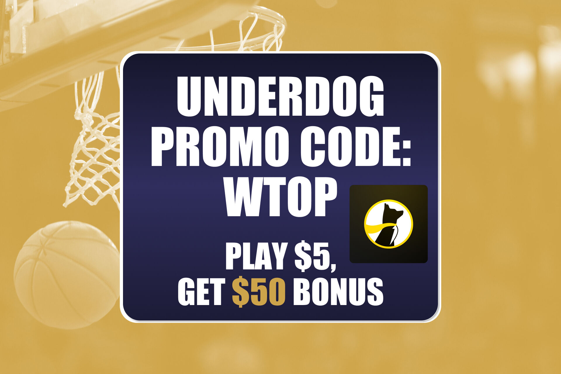 Underdog Promo Code WTOP: Get $50 Bonus for March Madness Games - WTOP News