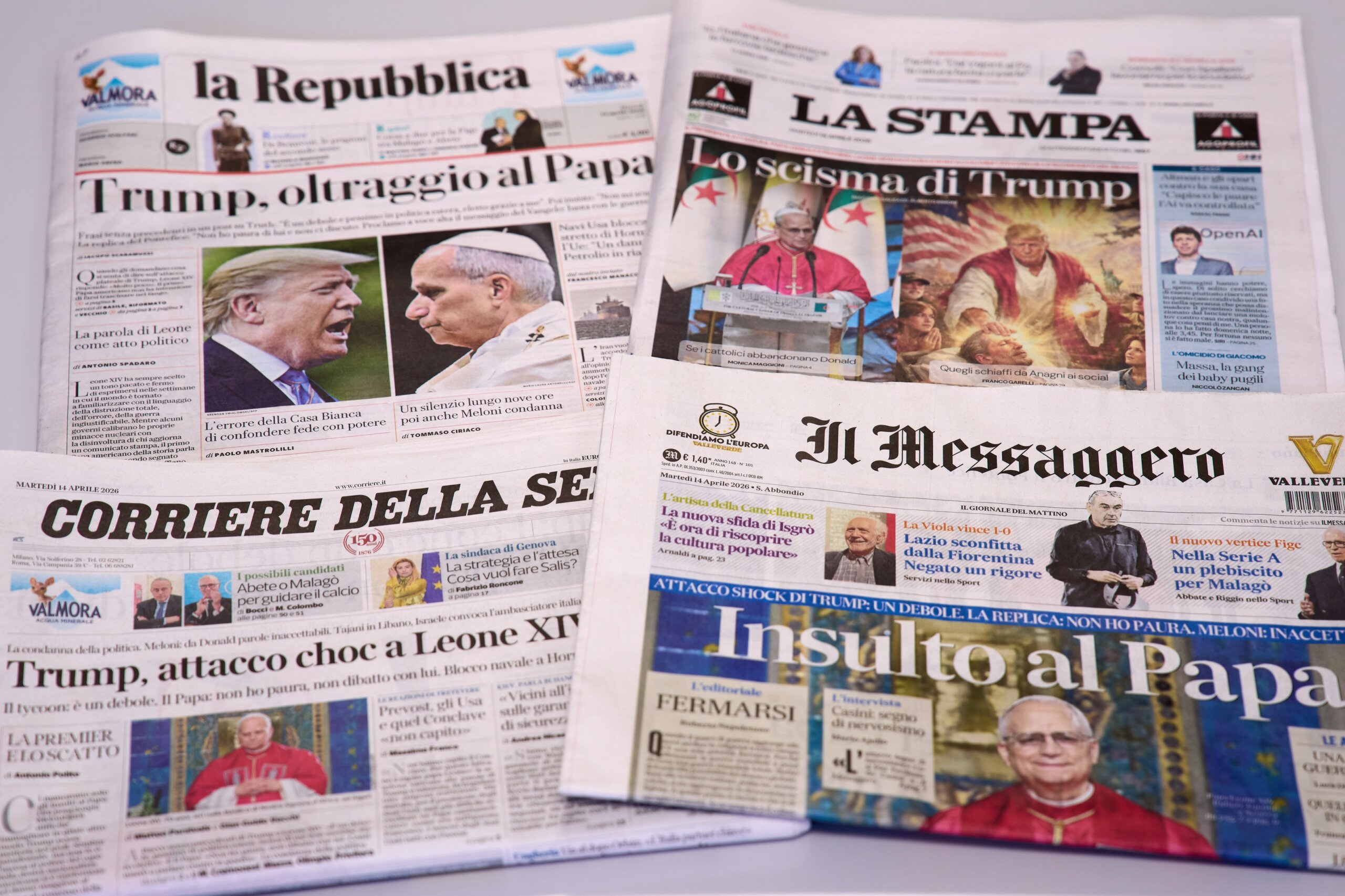 Vatican visitors slam Trump over attacks on the US-born pope’s message ...