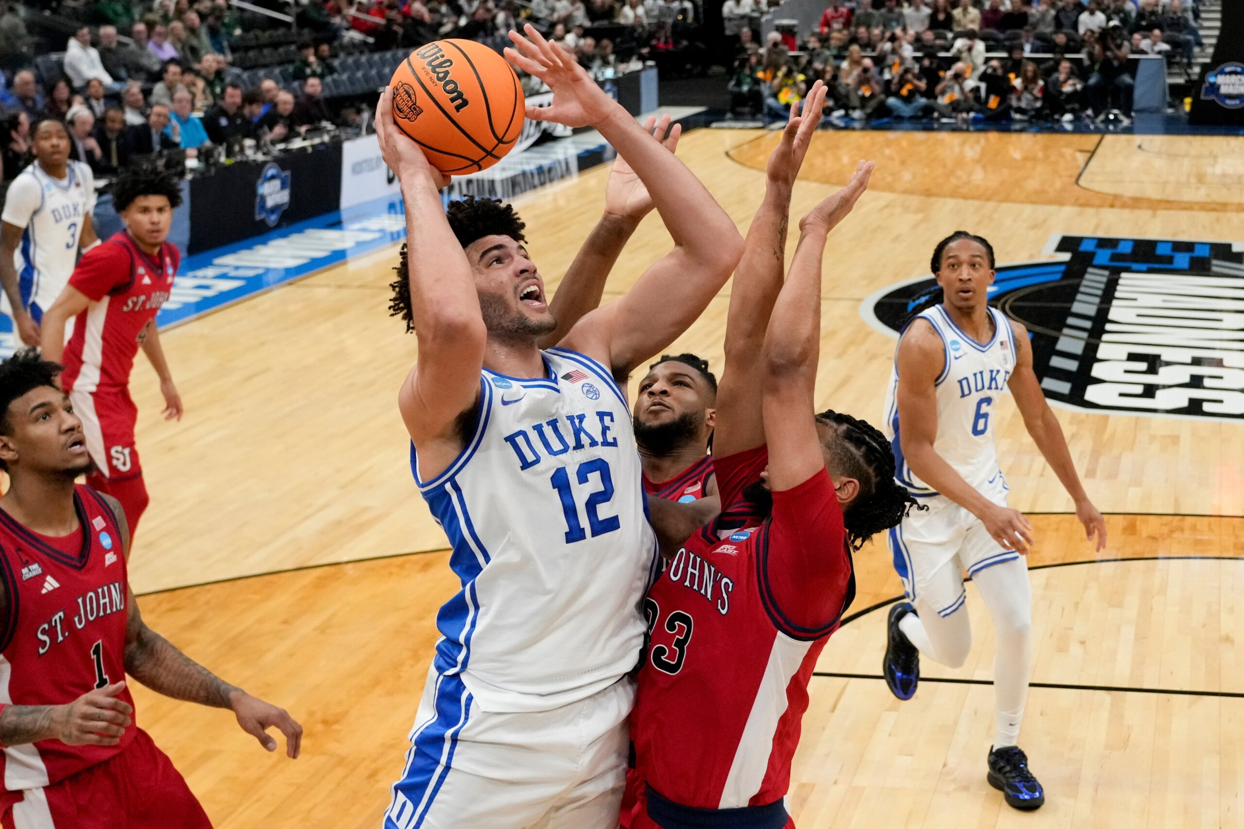 Duke freshman forward Cameron Boozer named The Associated Press men’s ...