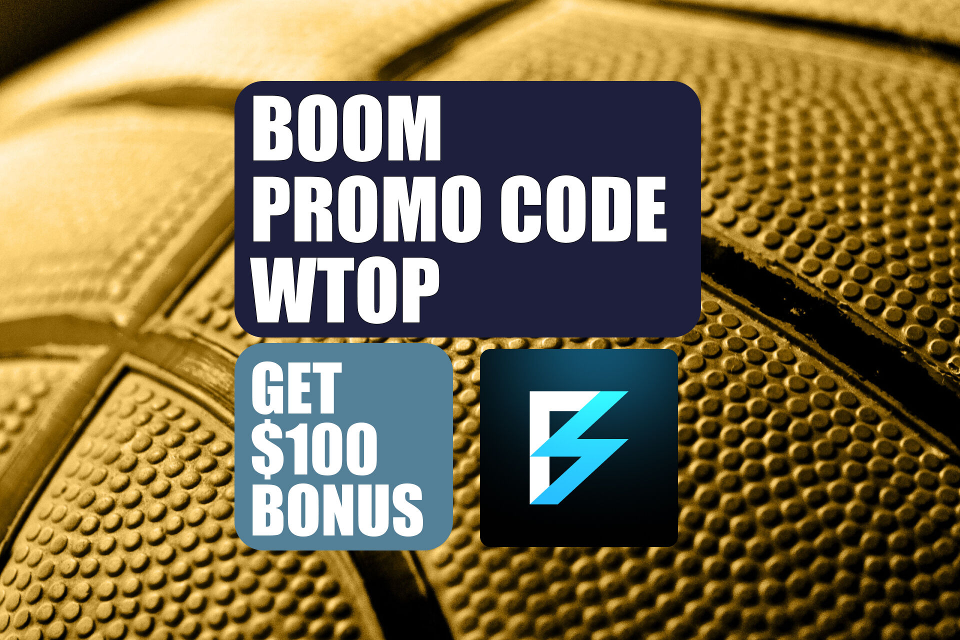 Boom Promo Code WTOP100: Get $100 Bonus for NBA Playoffs, MLB Entries ...