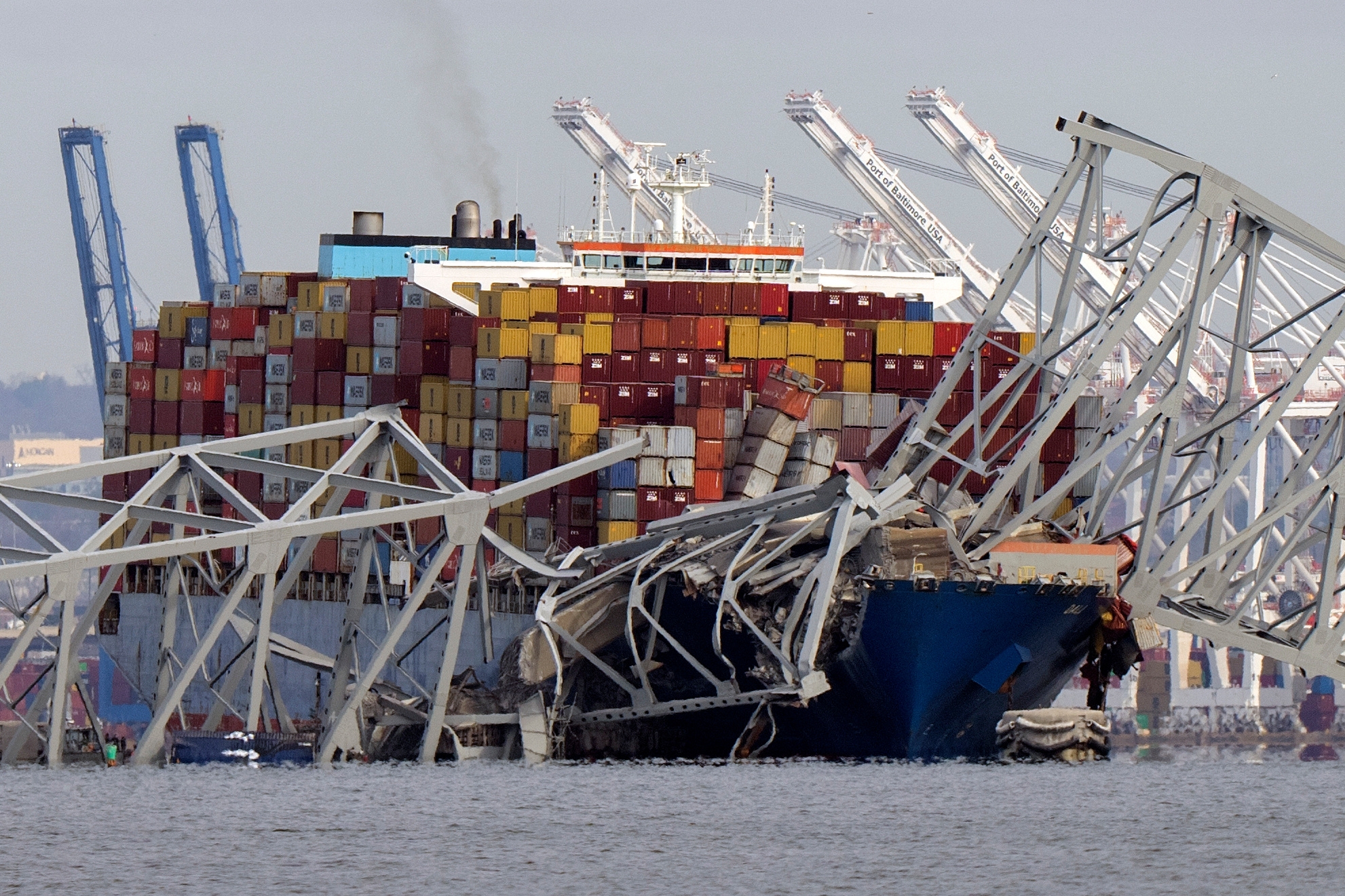 Cargo ship’s chief engineer charged in 2024 Francis Scott Key bridge ...