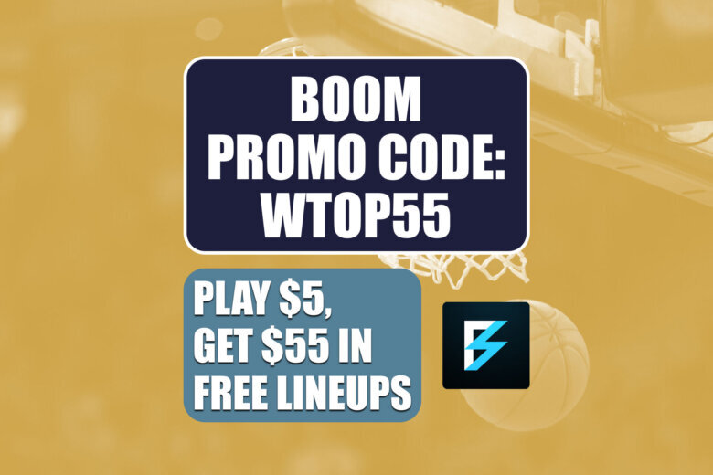 Boom Sports Promo Code WTOP55: Get $55 Bonus for Cavs-Pistons, NBA ...