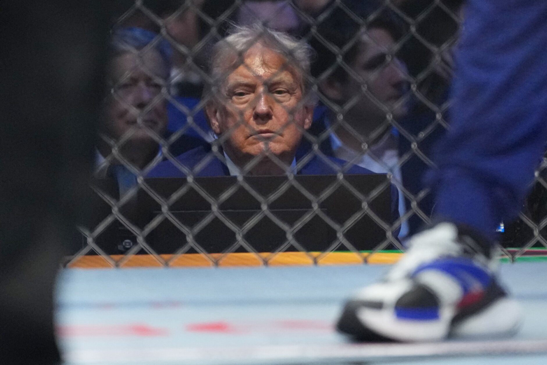 Trump celebrates 80th birthday with an Iran deal and UFC cage fights at ...