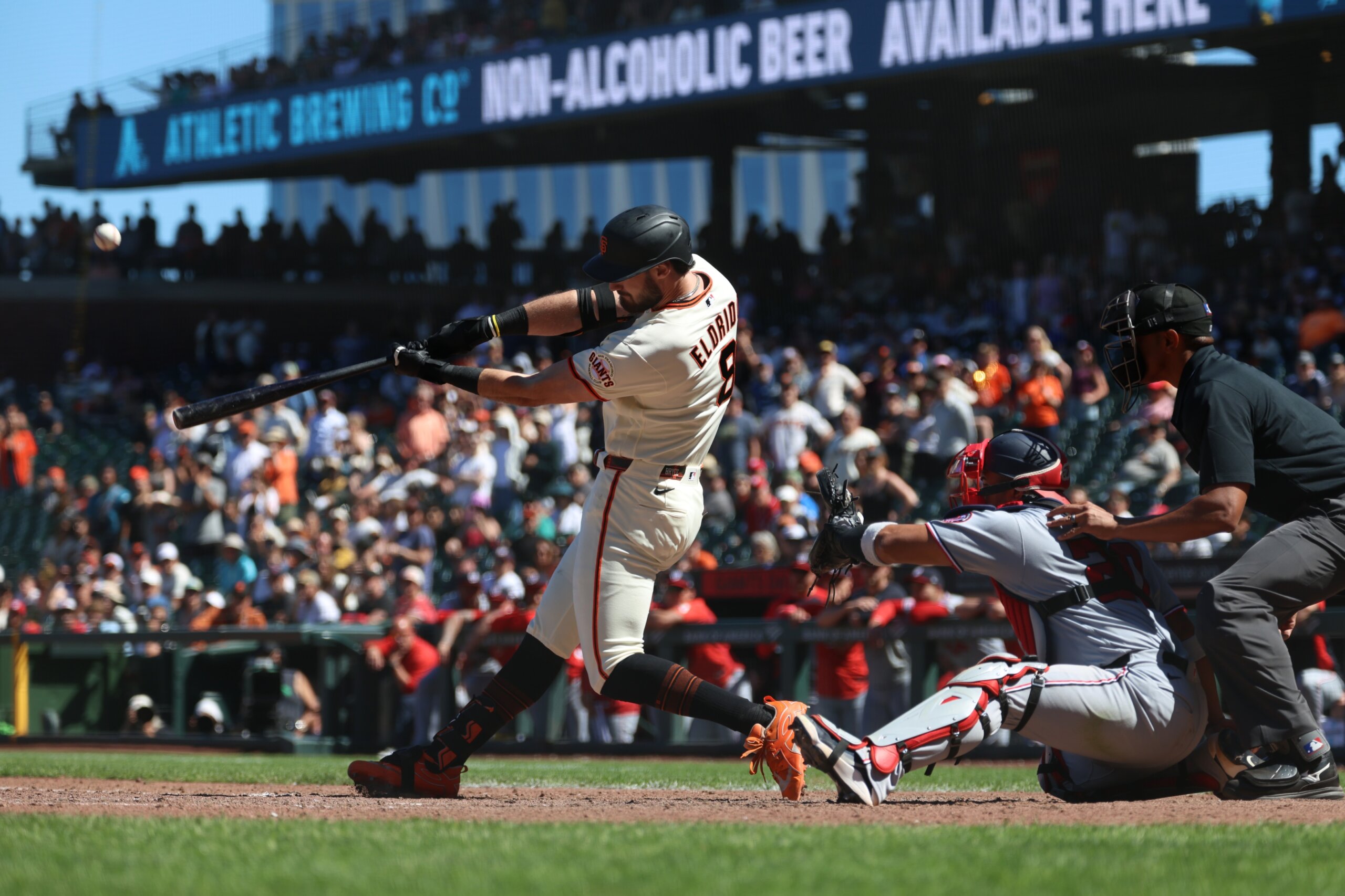 Eldridge’s grand slam caps wild comeback as Giants rally from 8 down in ...